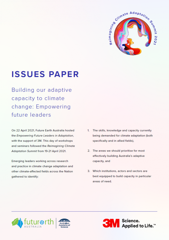 Issues Paper: Building our adaptive capacity to climate change | Future ...
